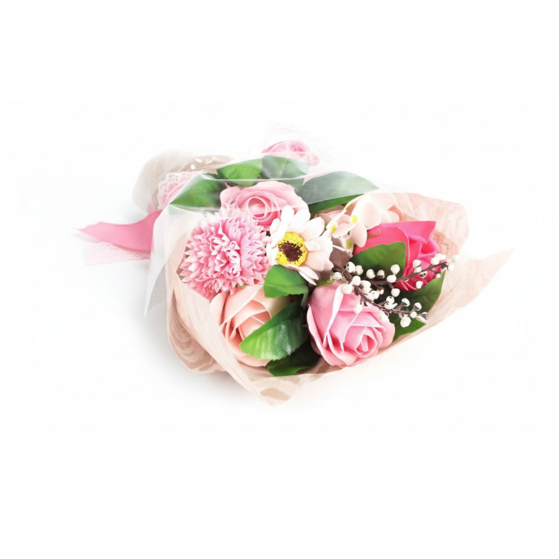 Selfcare Gift - Soap Flower Bouquet – Red | Heavenly Boxes