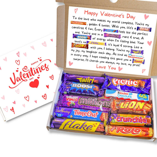 Valentines Chocolate Gift – Poem Box for Her | Heavenly Boxes